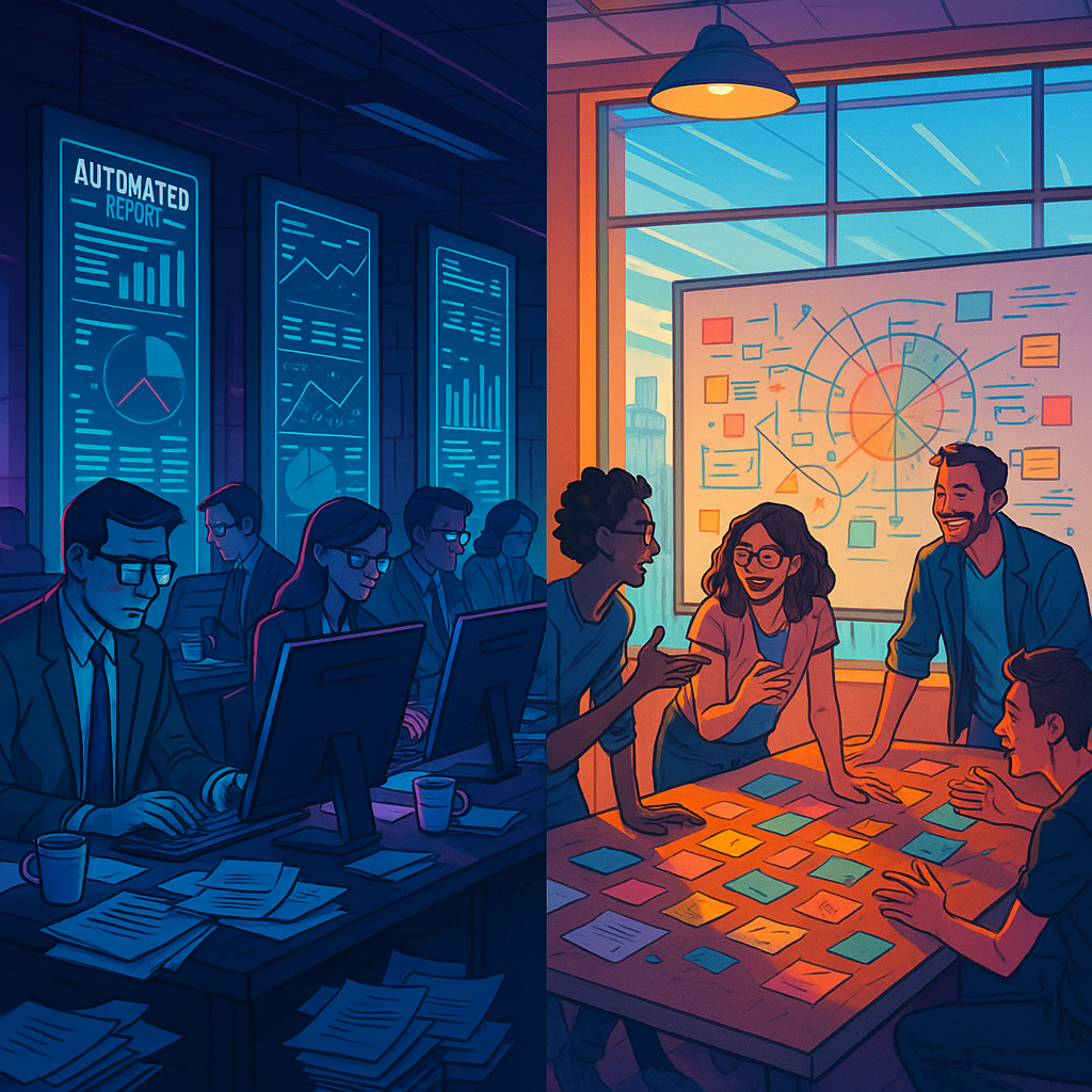 The New Divide: Syntropy Creators vs. Entropy Processors